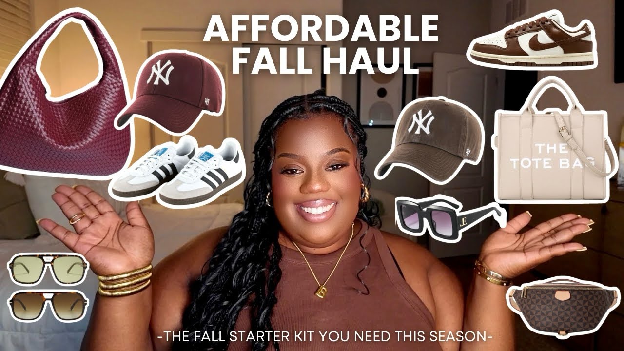 Must-have Affordable Fall Starter Haul For The Season - YouTube