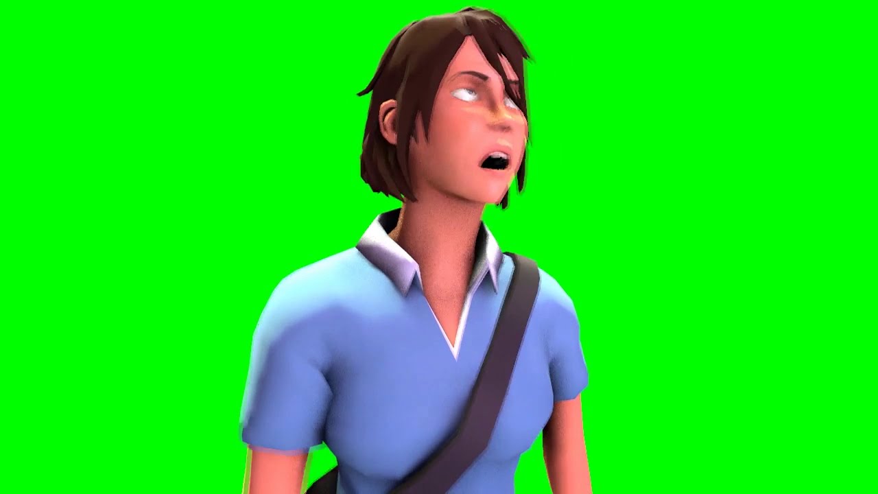 Ugh fine, I guess you are my little pogchamp - Green Screen TF2 [SFM ...