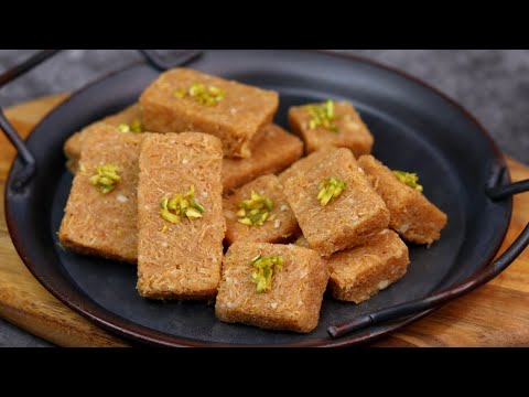 সেমাইর বরফি ( সেমাই দিয়ে তৈরি সবথেকে সহজ ডেজার্ট রেসিপি ) ॥ Sendai Burfi Recipe ॥ Vermicelli Burfi