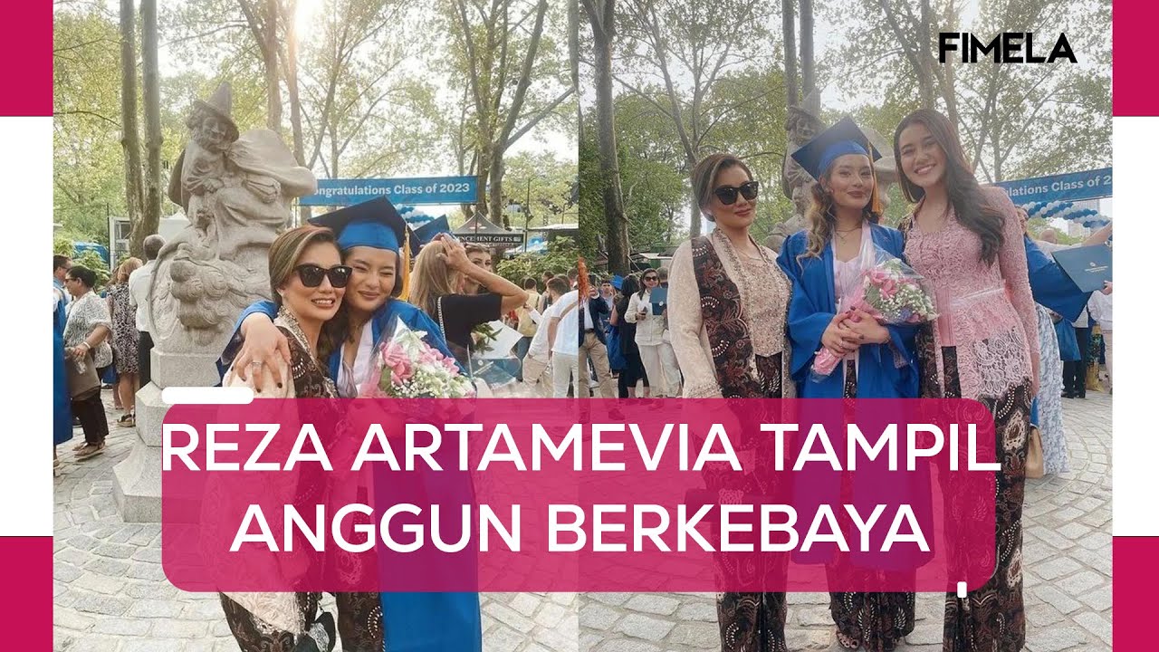 6 Potret Reza Artamevia Tampil Anggun Berkebaya Saat Dampingi Anak ...