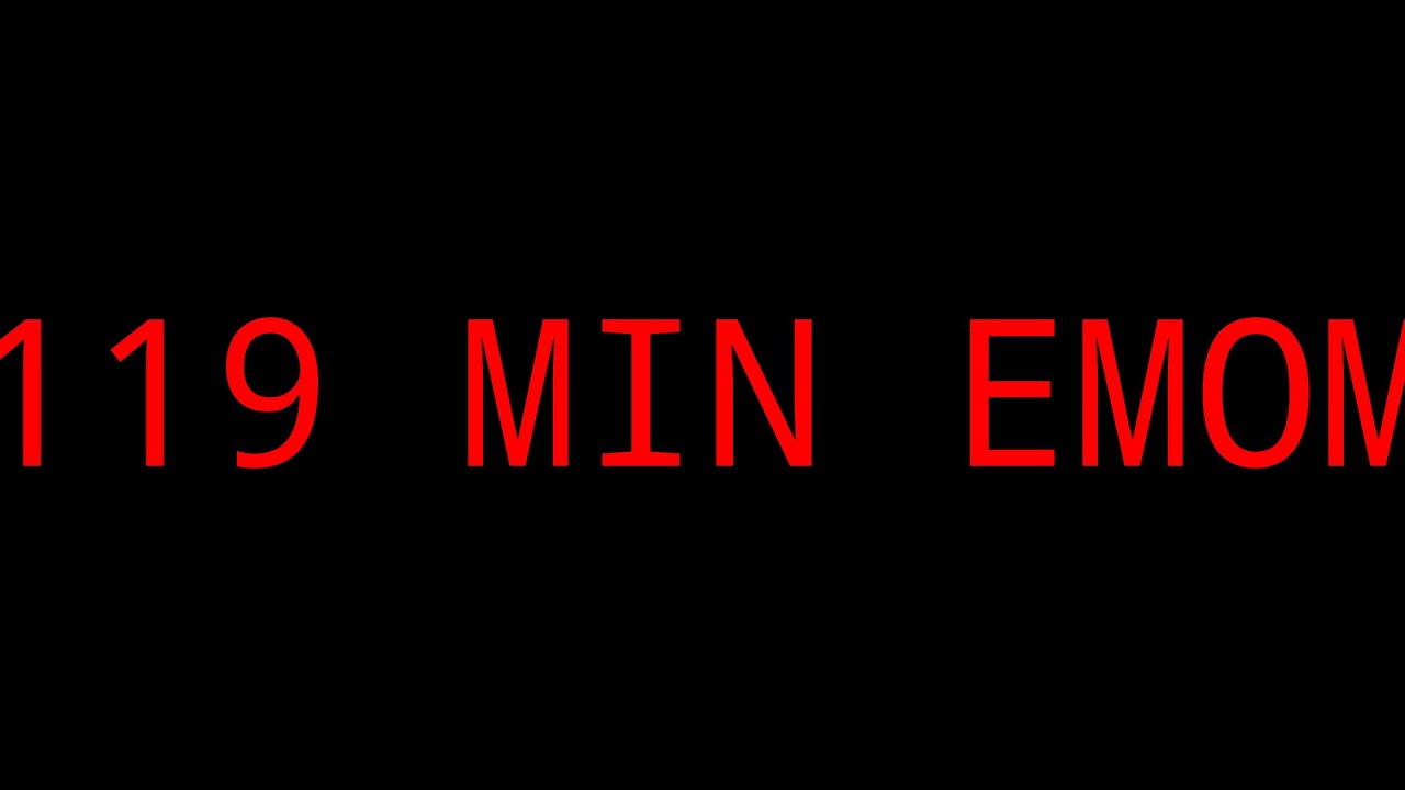 119 Minutes EMOM Timer - YouTube
