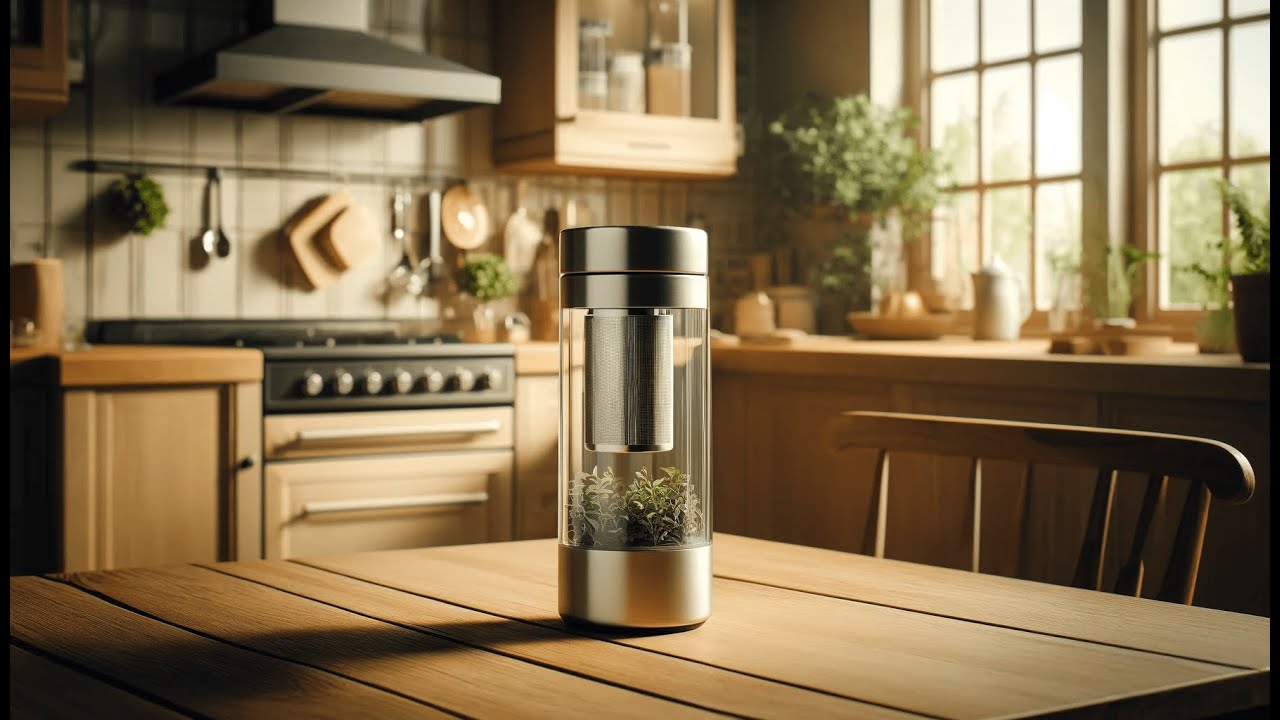 🍵 Pure Zen Tea Tumbler with Infuser | Best Portable Tea Infuser ☕ - YouTube