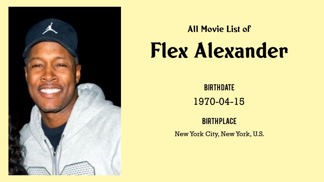 Flex Alexander Movies list Flex Alexander| Filmography of Flex ...