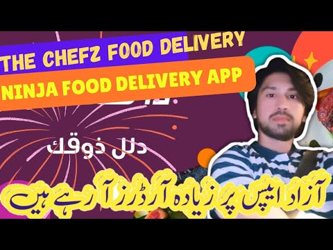 The Chefz driver food app Delivery !ninja food delivery 2024! more work ...