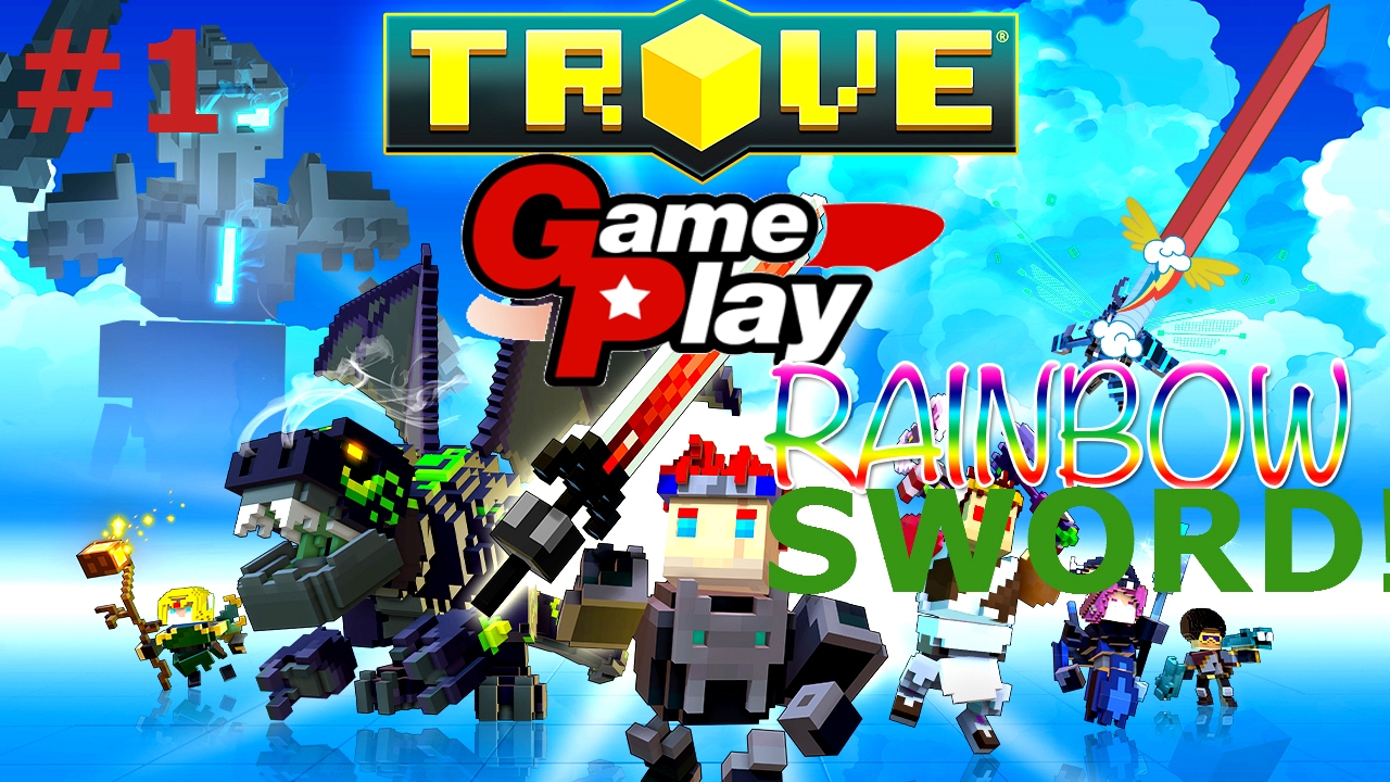 The ULTIMATE SWORD! Trove Gameplay Episode 1 - YouTube