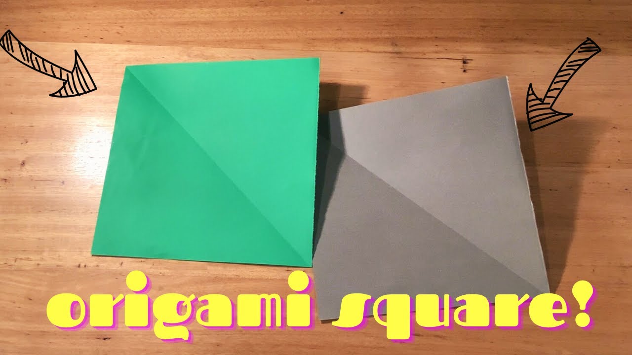 How To Make An Origami Square Out Of A4 Paper Use This For Origami And How To Make An Origami Square Out Of A4 Paper Use This For Origami And