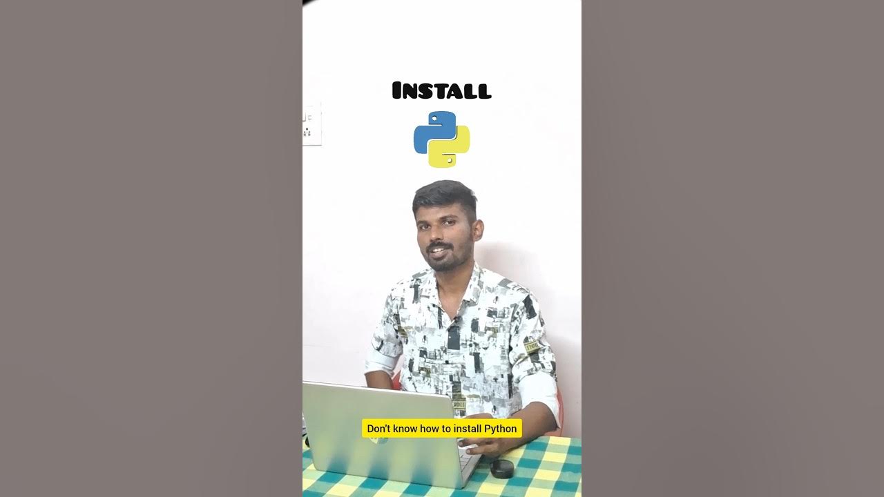 Python Tutorial for beginners in Tamil | #3 | install python #pythontutorial - YouTube