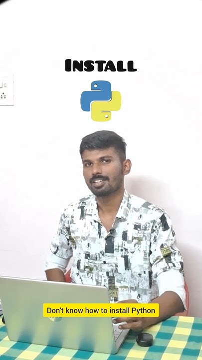 Python Tutorial for beginners in Tamil | #3 | install python #pythontutorial - YouTube