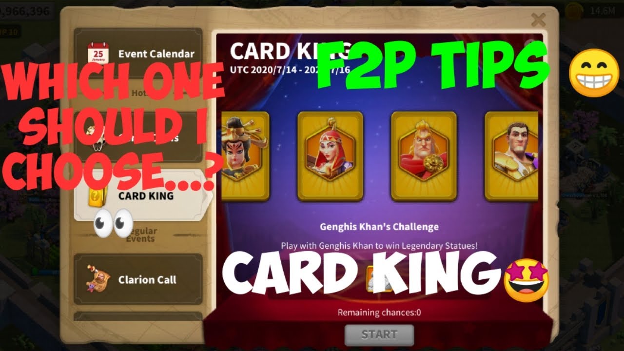 CARD KING IS BACK😎| KvK Season 4 | Rise of Kingdoms | ROK - YouTube