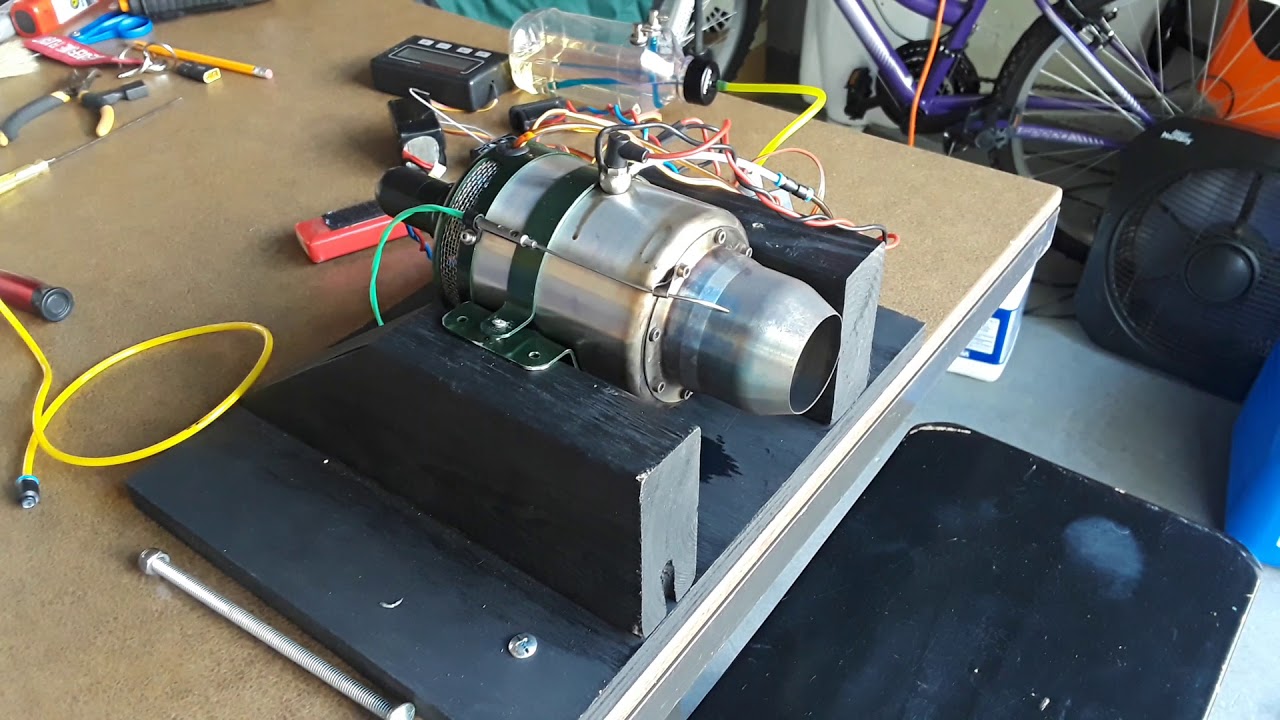 Wren 54 turbine first test😎 - YouTube