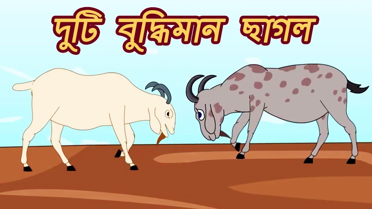 দুটি বুদ্ধিমান ছাগল | Two Wise Goats | Moral Stories for Kids in ...