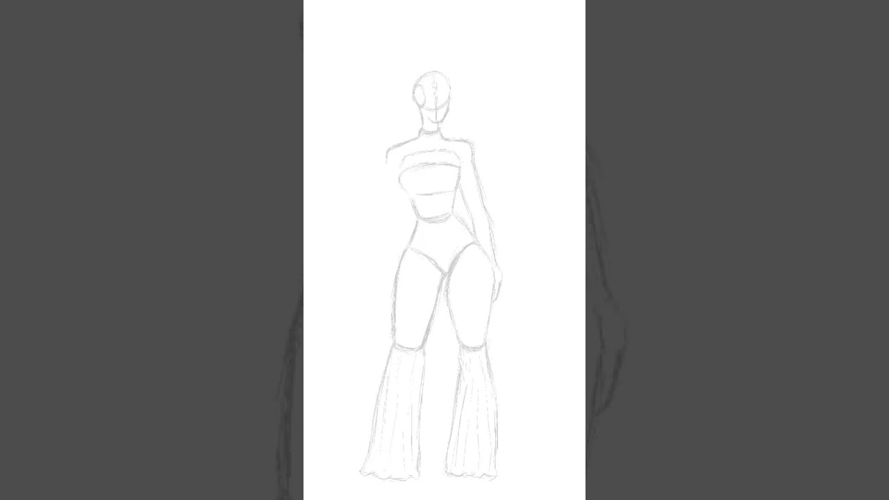 Draw Bodies with me (Female Body Proportions) #illustration bodies ...