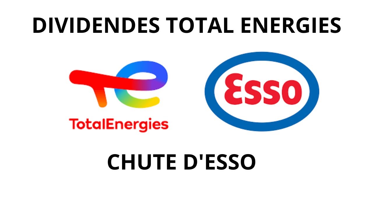 DIVIDENDES TOTAL ENERGIES & CHUTE D'ESSO - YouTube