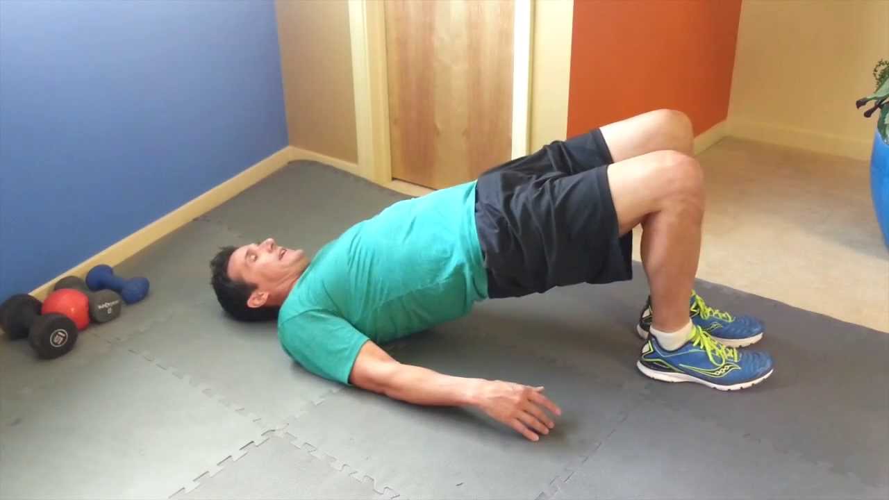 Abdominal Exercise 2 of 8 for Lower Back Pain - Bridge - Chiropractor ...