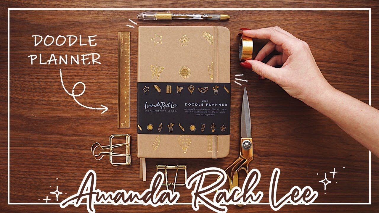 Amanda Rach Lee Doodle Planner Review & Giveaway! - YouTube