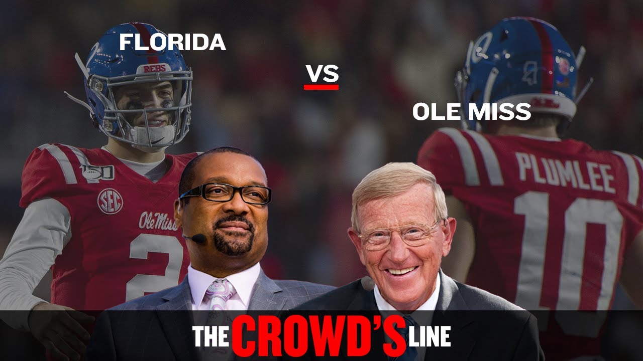 NCAAF - Florida VS Ole Miss Lou Holtz and Mark May College Football ...