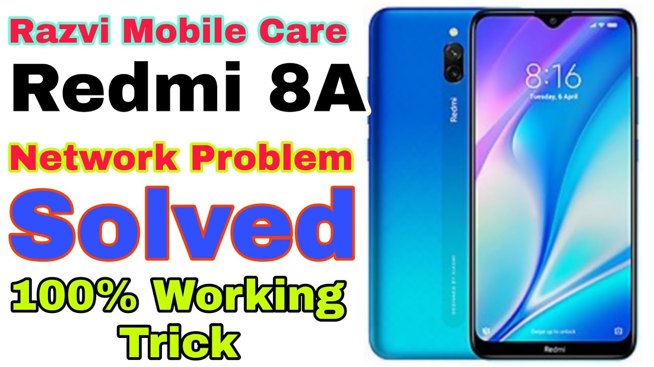 Redmi 8A Network Problem kaese solved karen || How to Repair Redmi 8A ...