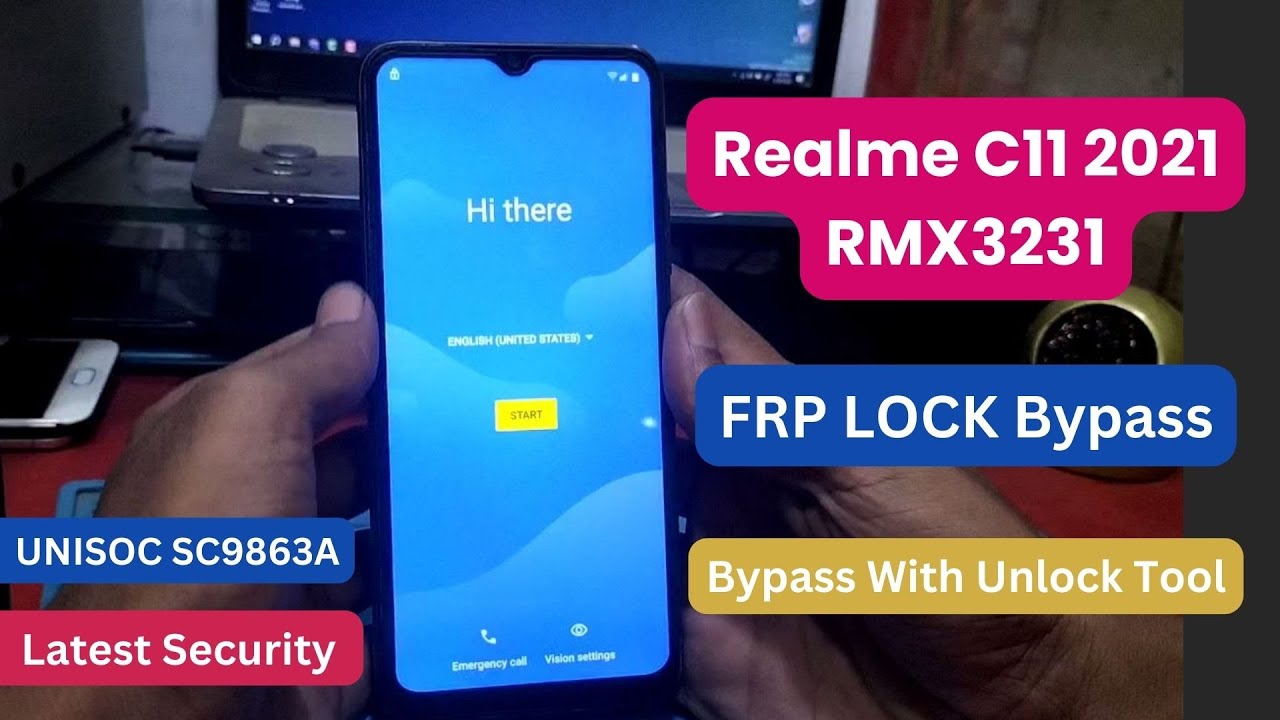 Realme C11 2021 RMX3231 FRP Bypass New Security 2024 | Andriod 11 ...