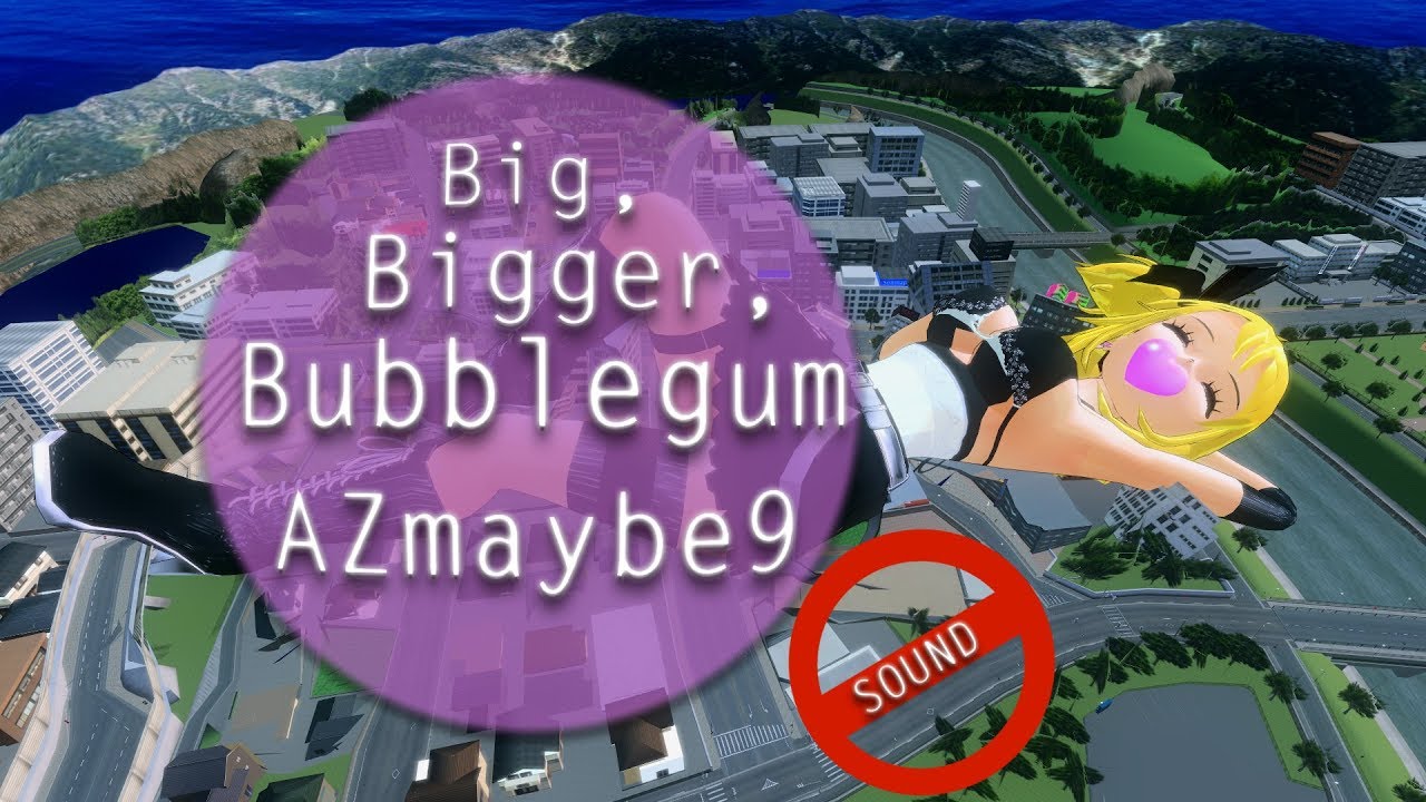 Az Mmd Giantess Big Bigger Bubblegum Youtube
