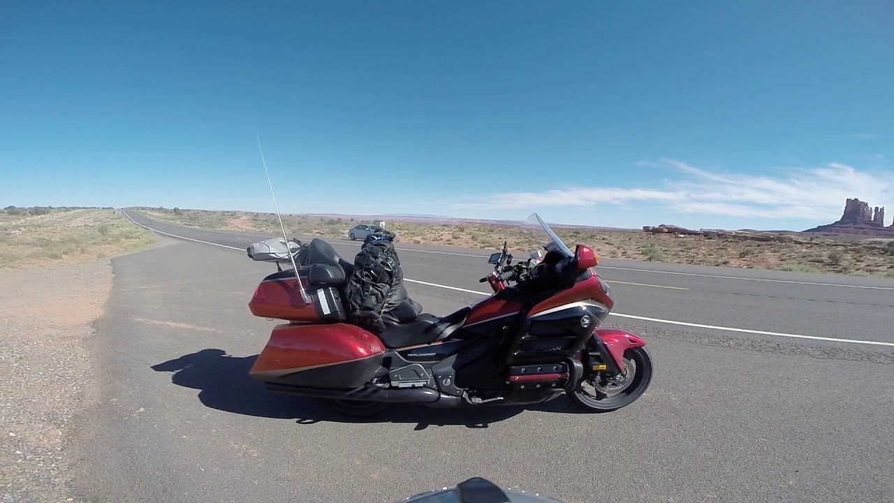 Monument valley hanging out near other Motorcycles - YouTube
