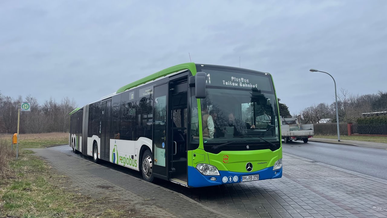 berlin bus X1 előnézet - YouTube