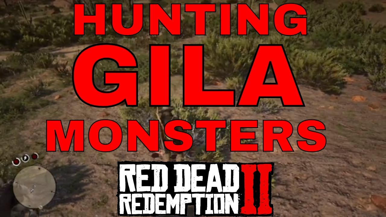 Hunting Gila Monsters | Red Dead Redemption 2 - YouTube