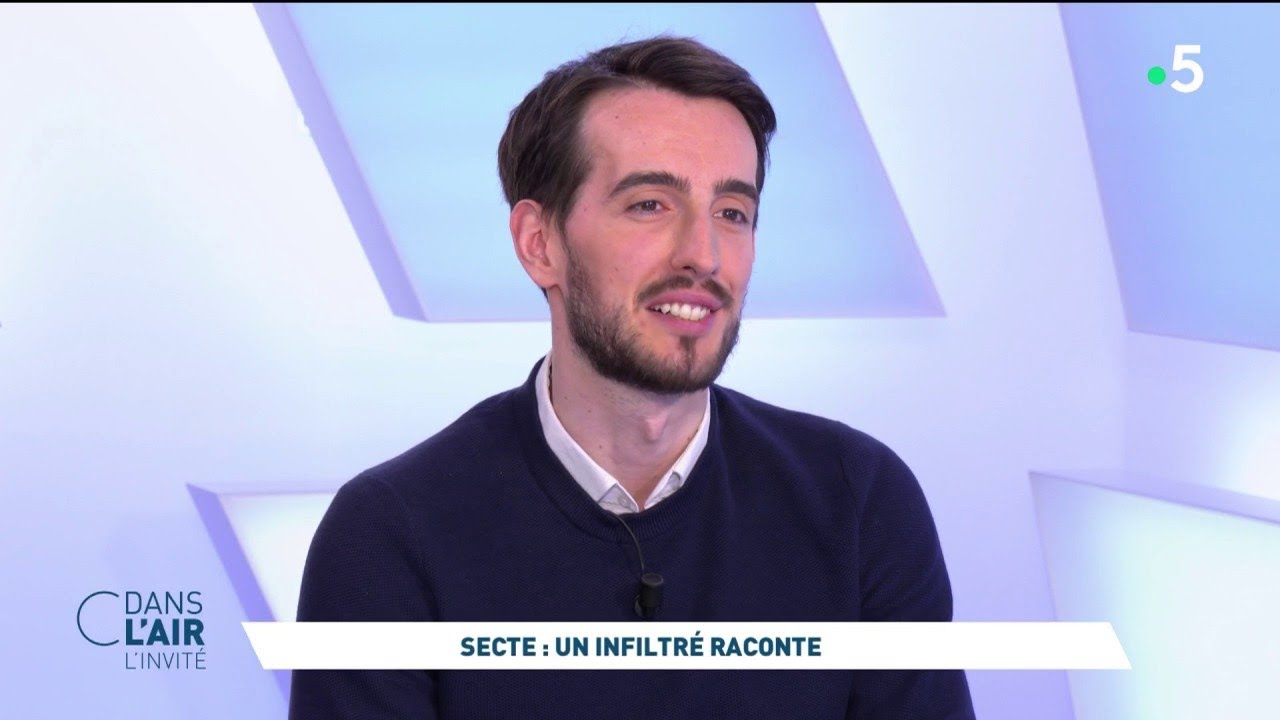 Étienne Jacob - Secte : un infiltré raconte #cdanslair 19.03.2024 - YouTube