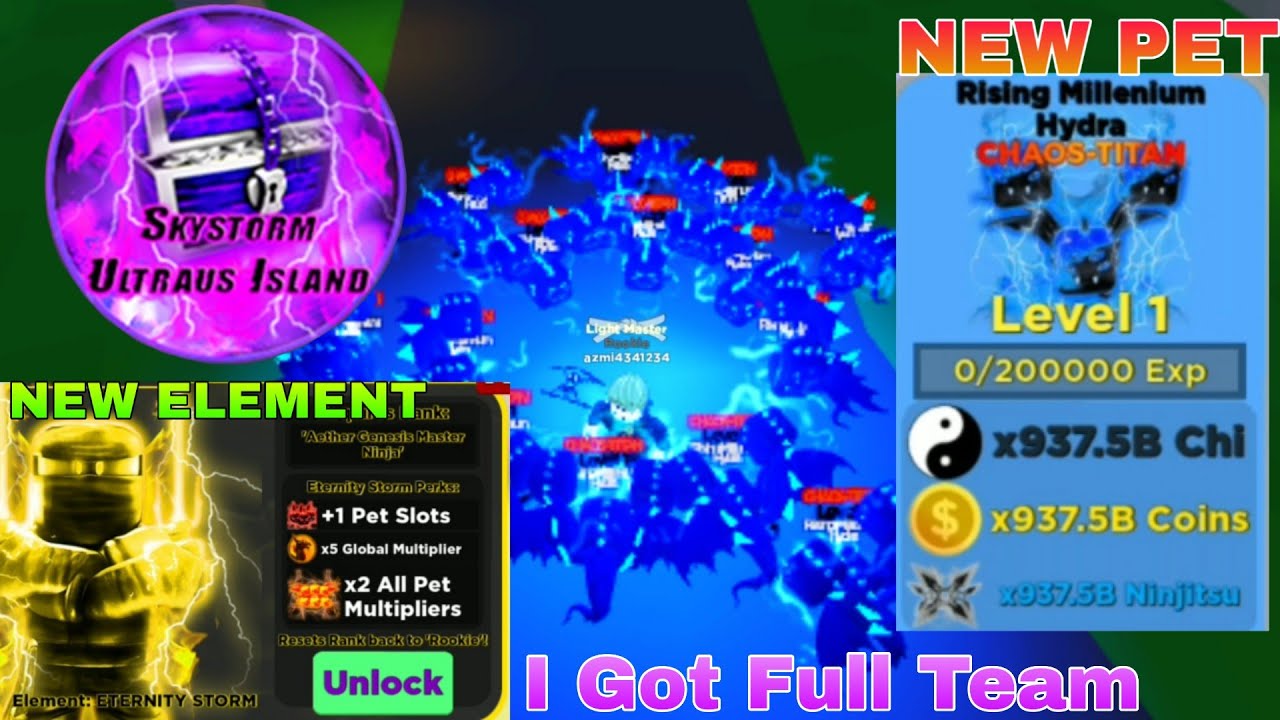 UNLOCK ETERNITY STORM ELEMENT And I Got CHAOS-TITAN - ALTER OF ELEMENTS ...