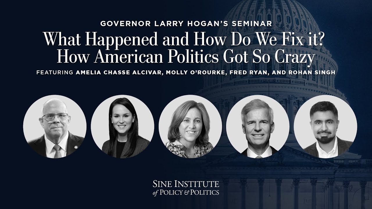 Larry Hogan - What Happened and How Do We Fix It? - YouTube