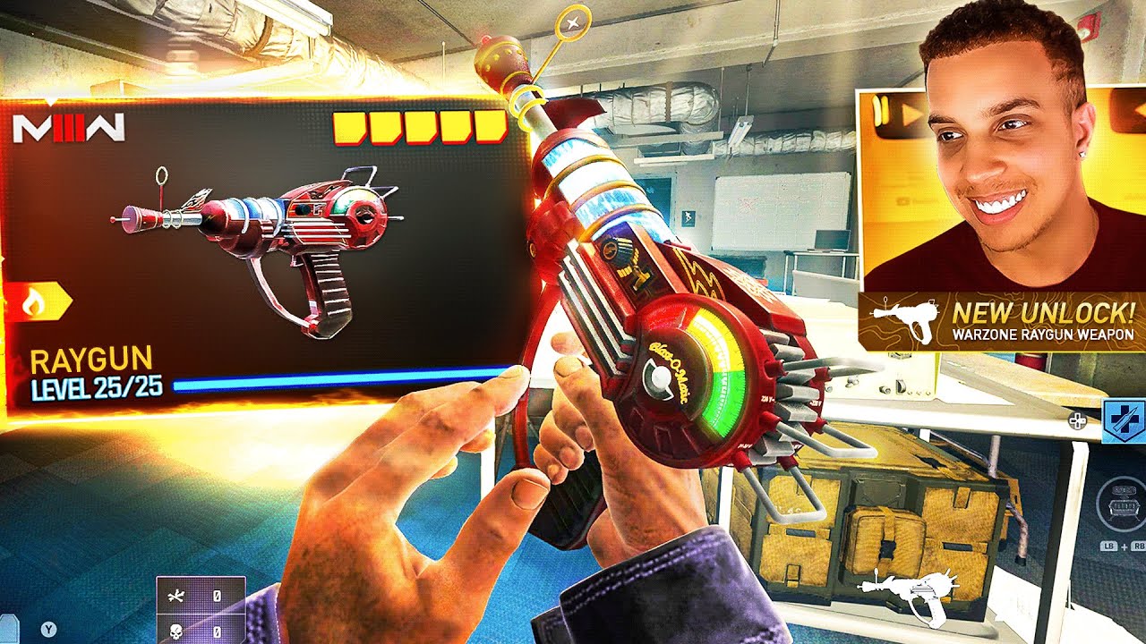 The NEW RAY GUN in Warzone 3.. (1 SHOT) - YouTube
