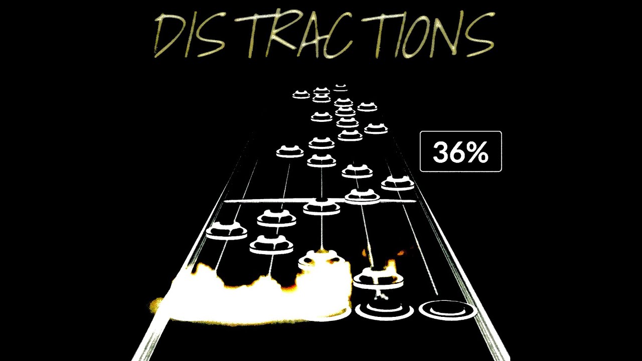 DISTRACTIONS |Clone Hero Custom Song| - YouTube