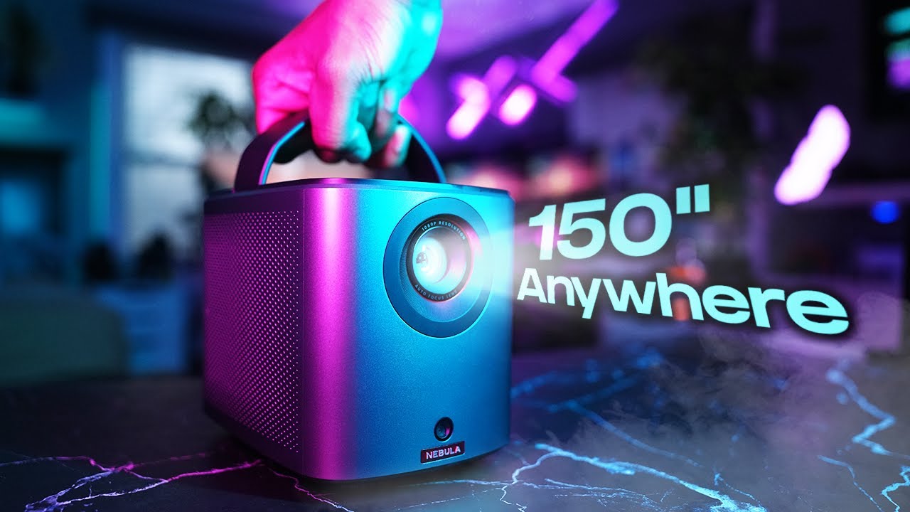 WORLD'S First Truly Portable Projector! | Nebula Mars 3 Air - YouTube