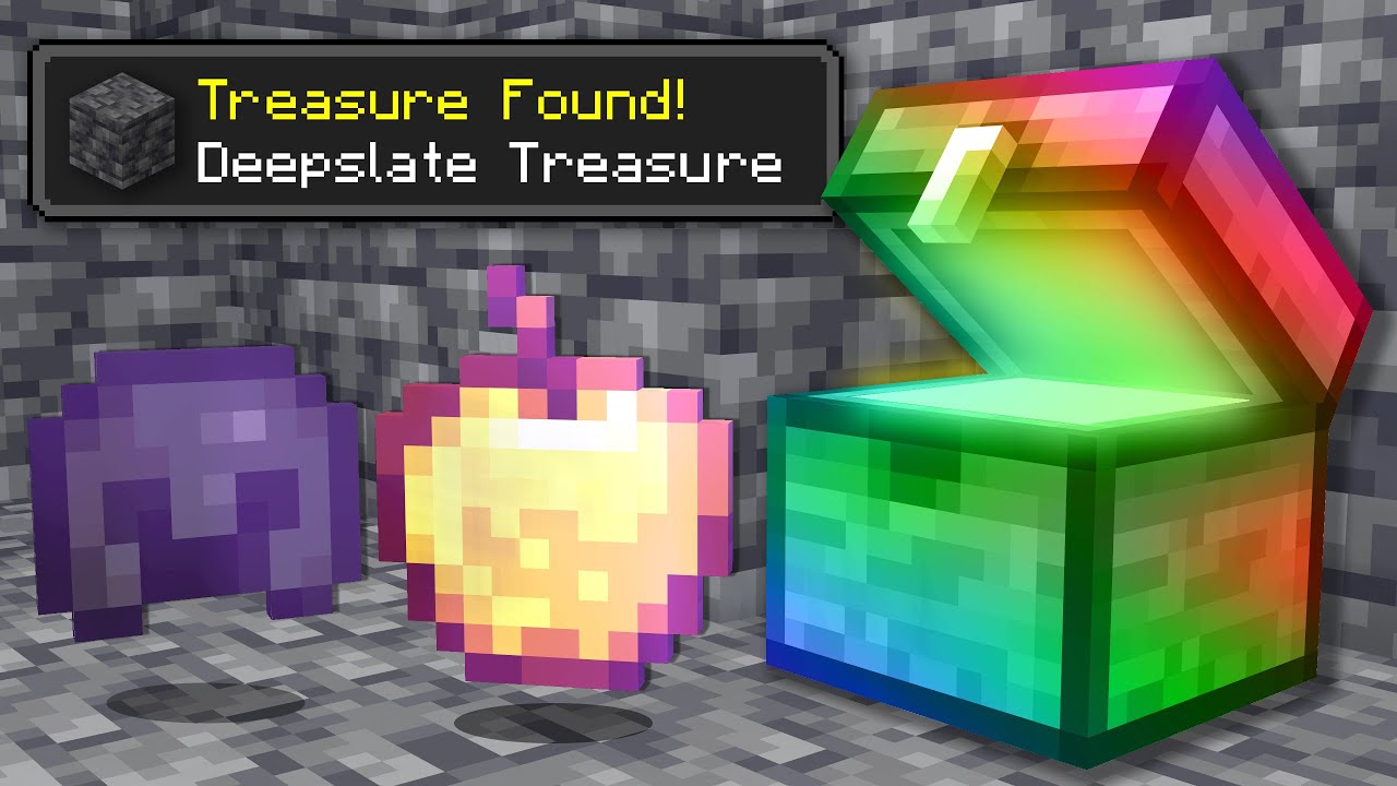 I Added Custom Treasures Into Minecraft… - YouTube
