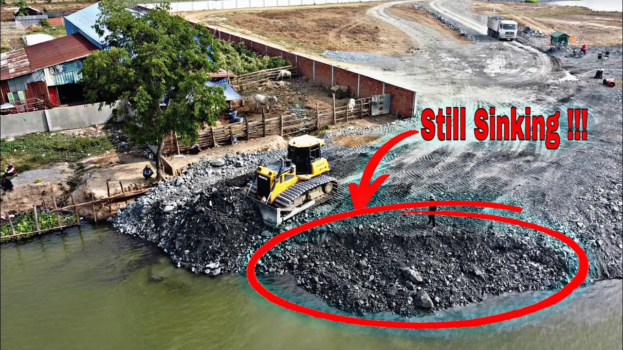 N.11: Start Happening Again!!Little Bit Land Slip Get Repair By Dozer ...