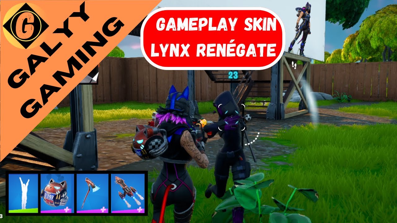 Fortnite FR: découverte et gameplay skin lynx renégate ( chapitre OG ...