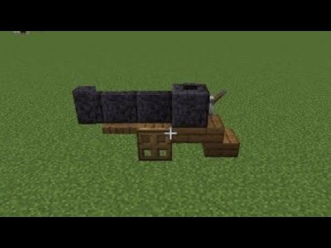Tuto comment faire un canon sur minecraft - YouTube