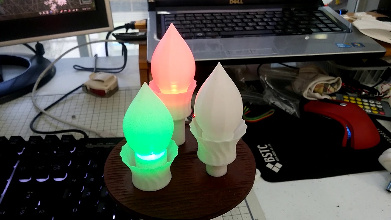 3D Print LED Light - YouTube