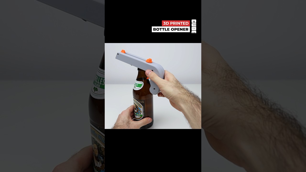 3D Printed Bottle Opener - YouTube