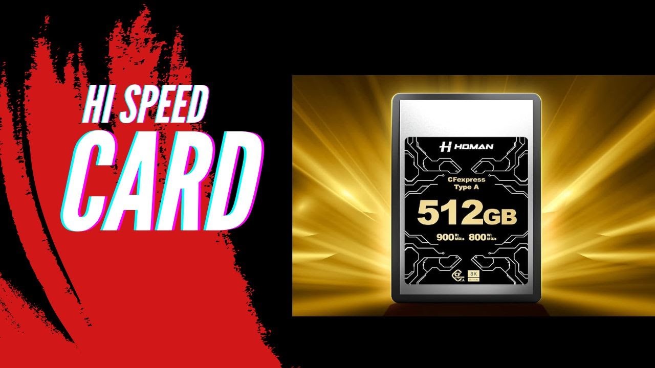 Card For 4k Video Shoot || Homan CF express Type A Card final Video ...