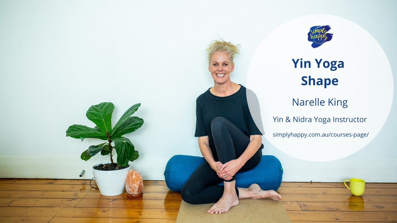 Yin Yoga Shape - Broken Wing - YouTube