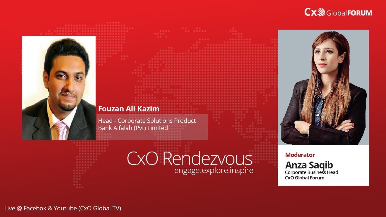 CxO Global Forum | Interview with Fouzan Ali Kazim - YouTube