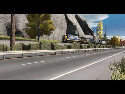 TRS2019: CSX C39-8 #7488 Leads Q427 - YouTube