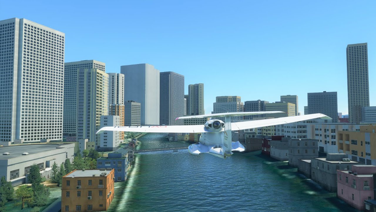Microsoft Flight Simulator - Osaka, Japan - YouTube