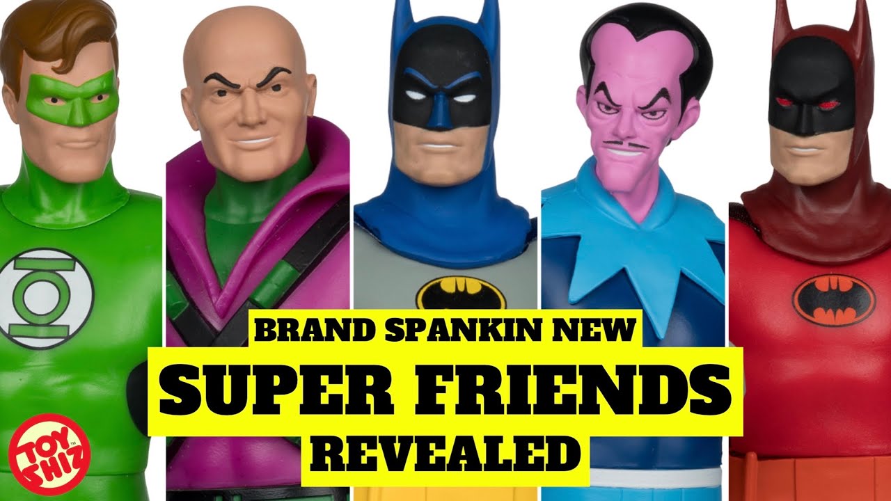 2025 NEW SUPER FRIENDS WAVE 1 REVEALED | McFarlane Toys - YouTube