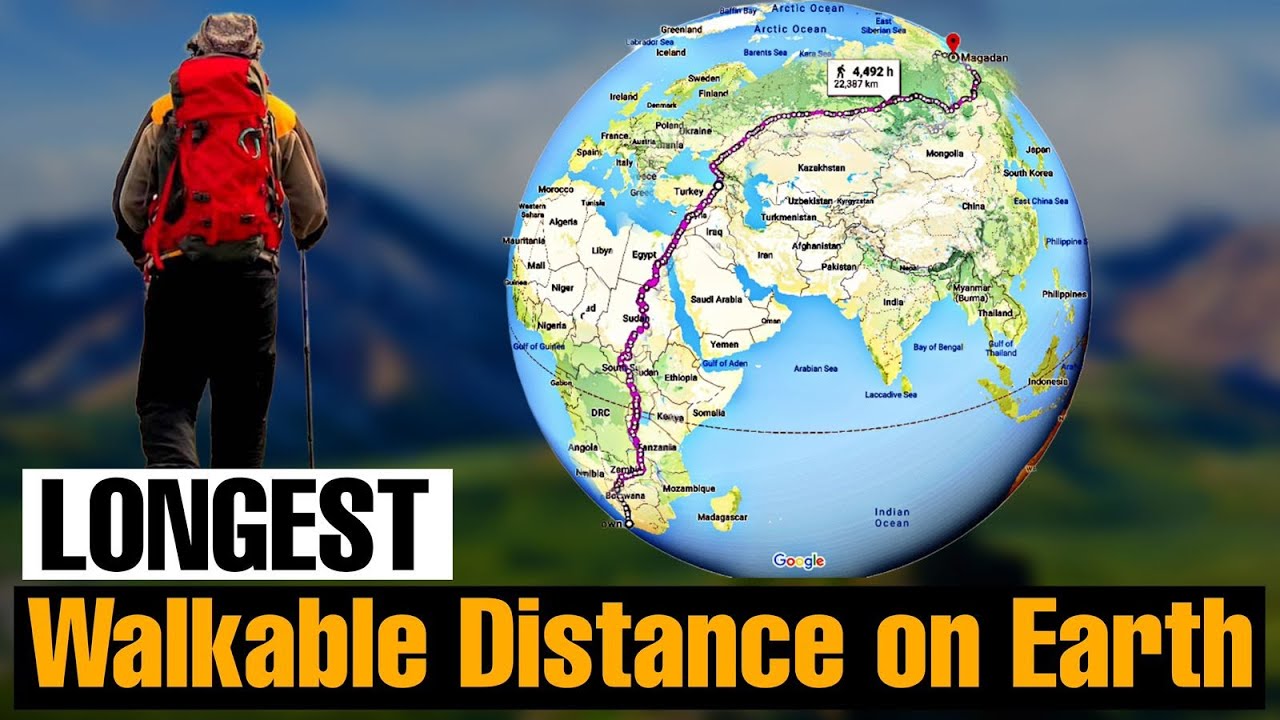 World's Longest Walk: 14000 Mile Journey from Cape Town to Magadan - YouTube