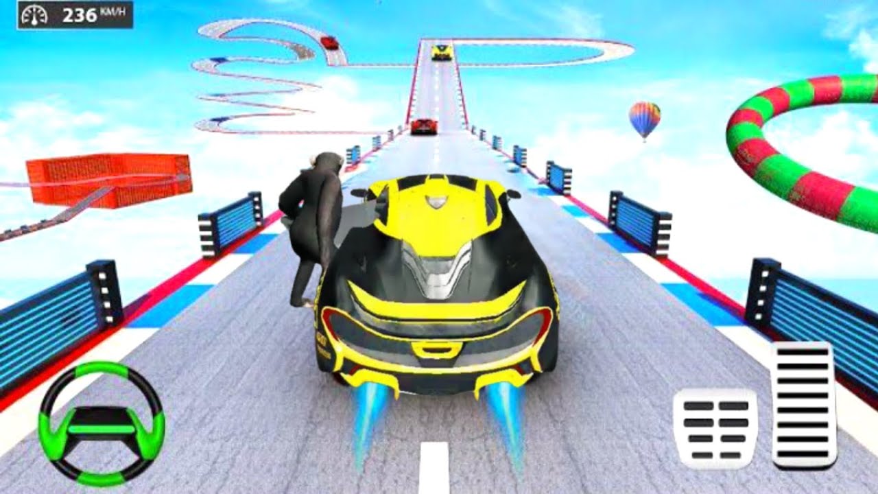 High Speed Car Stunt Racing 3D Game - Speed Car Racing 3D - Android ...