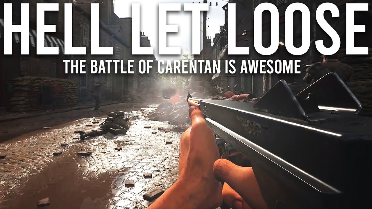 Hell Let Loose - The Battle of Carentan is Awesome! - YouTube