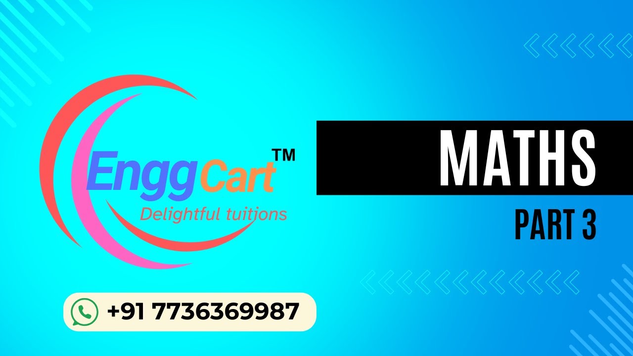 "Maths Part 3 | Online B.Tech Tuitions | Sapthagiri University ...