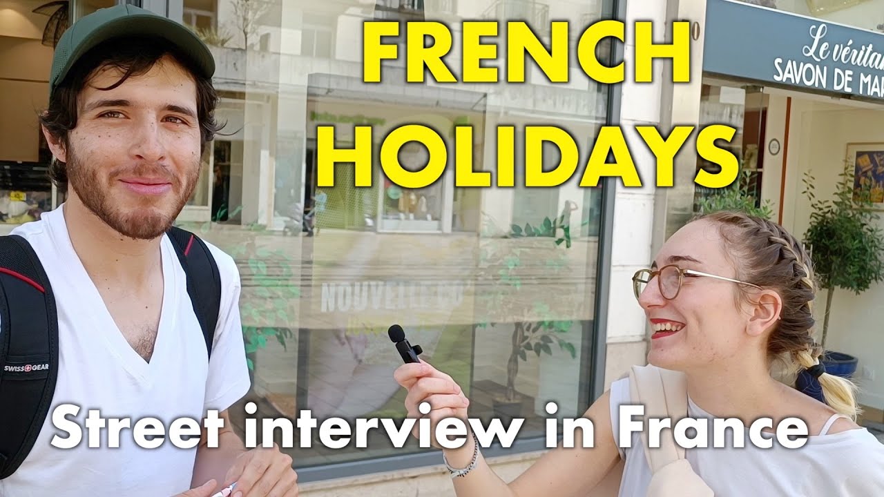 French Language Immersion #3 - French Holidays (Street Interview) ENG ...