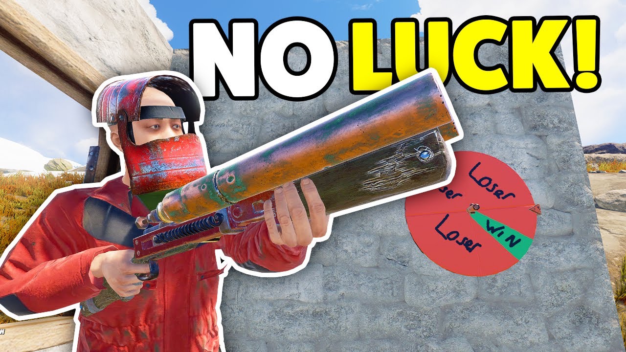 WIN OR LOSE YOU DONT NEED NO LUCK! - Rust Solo (Annoying The Friendly ...